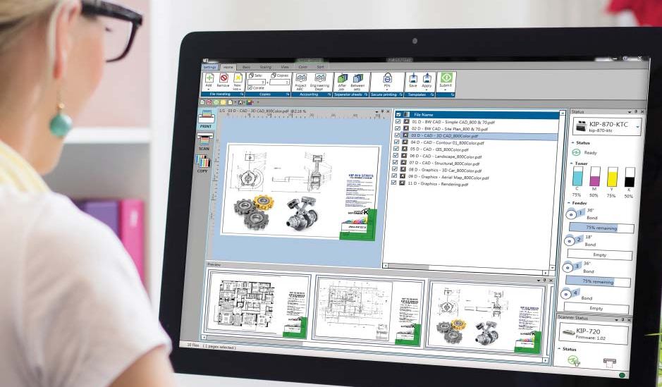 Широкоформатное МФУ KIP 770 STF SYS770KCPS купить в Москве и с ...