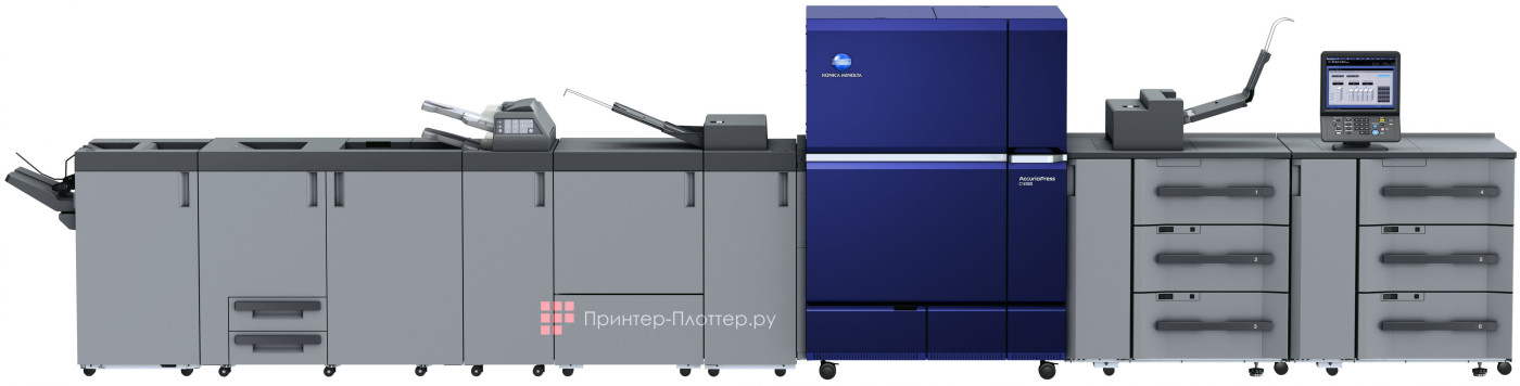 Цифровая печатная машина Konica Minolta AccurioPress C12000 AC0D021 ...