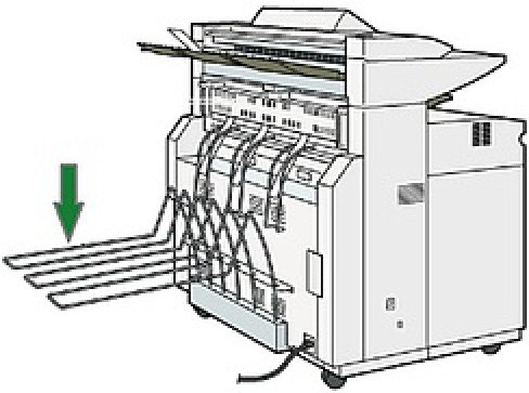 Ricoh задний укладчик копий Rear Stacker Type 7140 406306 купить в ...