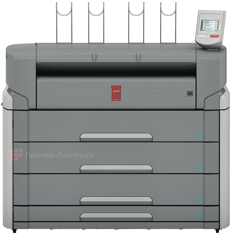 Твердочернильный лазерный плоттер Oce PlotWave 750 P2R (с 2 рулонами ...
